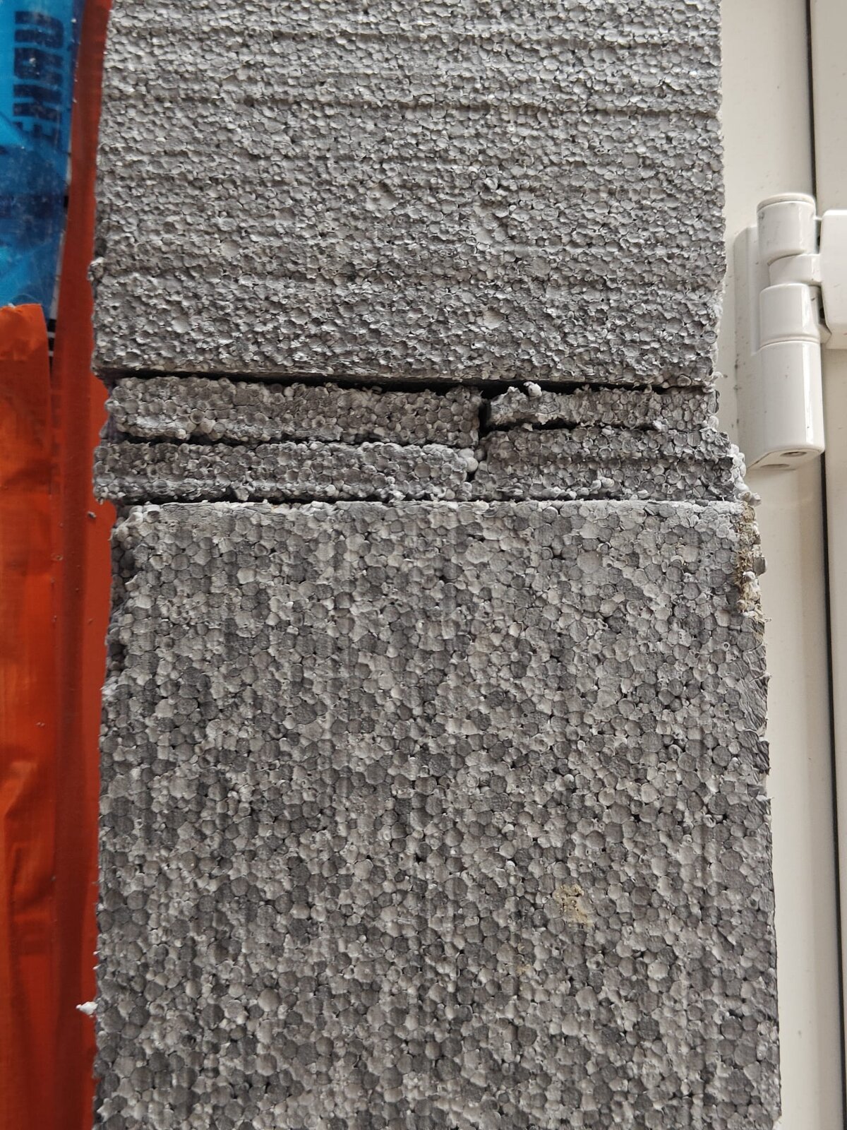 Removing adhesive blobs from external wall | DIYnot Forums