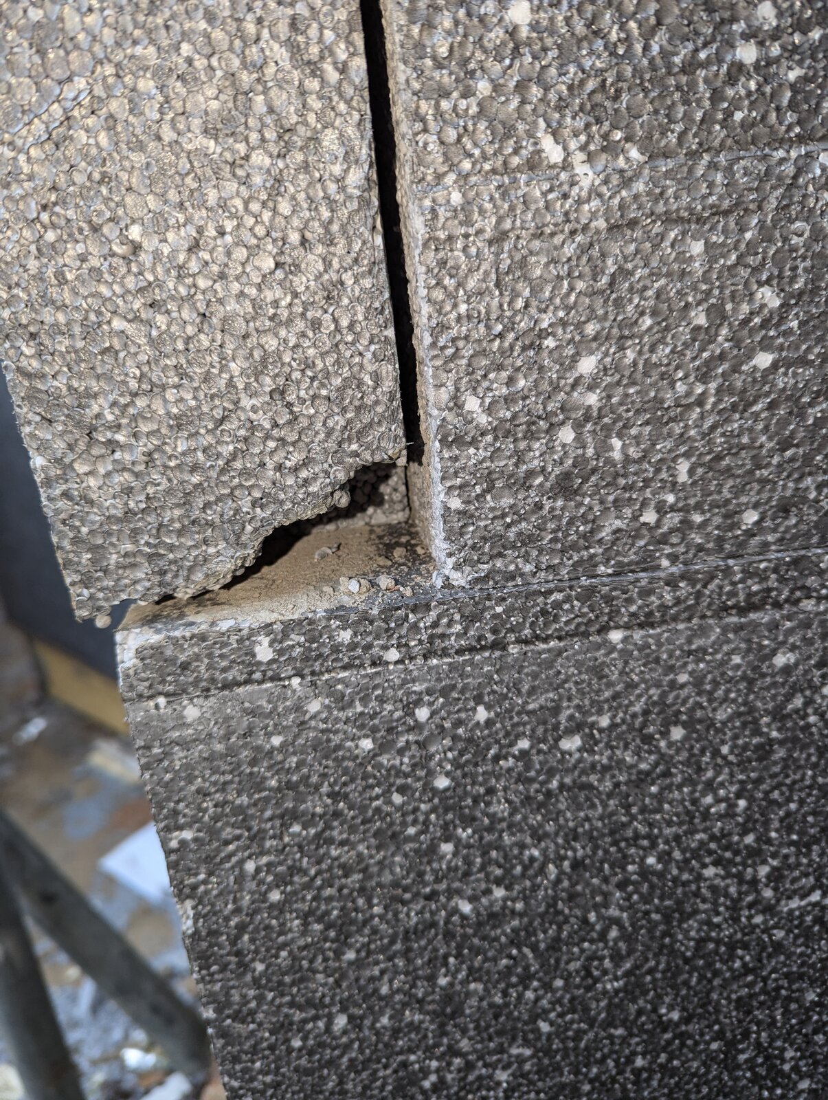 Removing adhesive blobs from external wall | DIYnot Forums