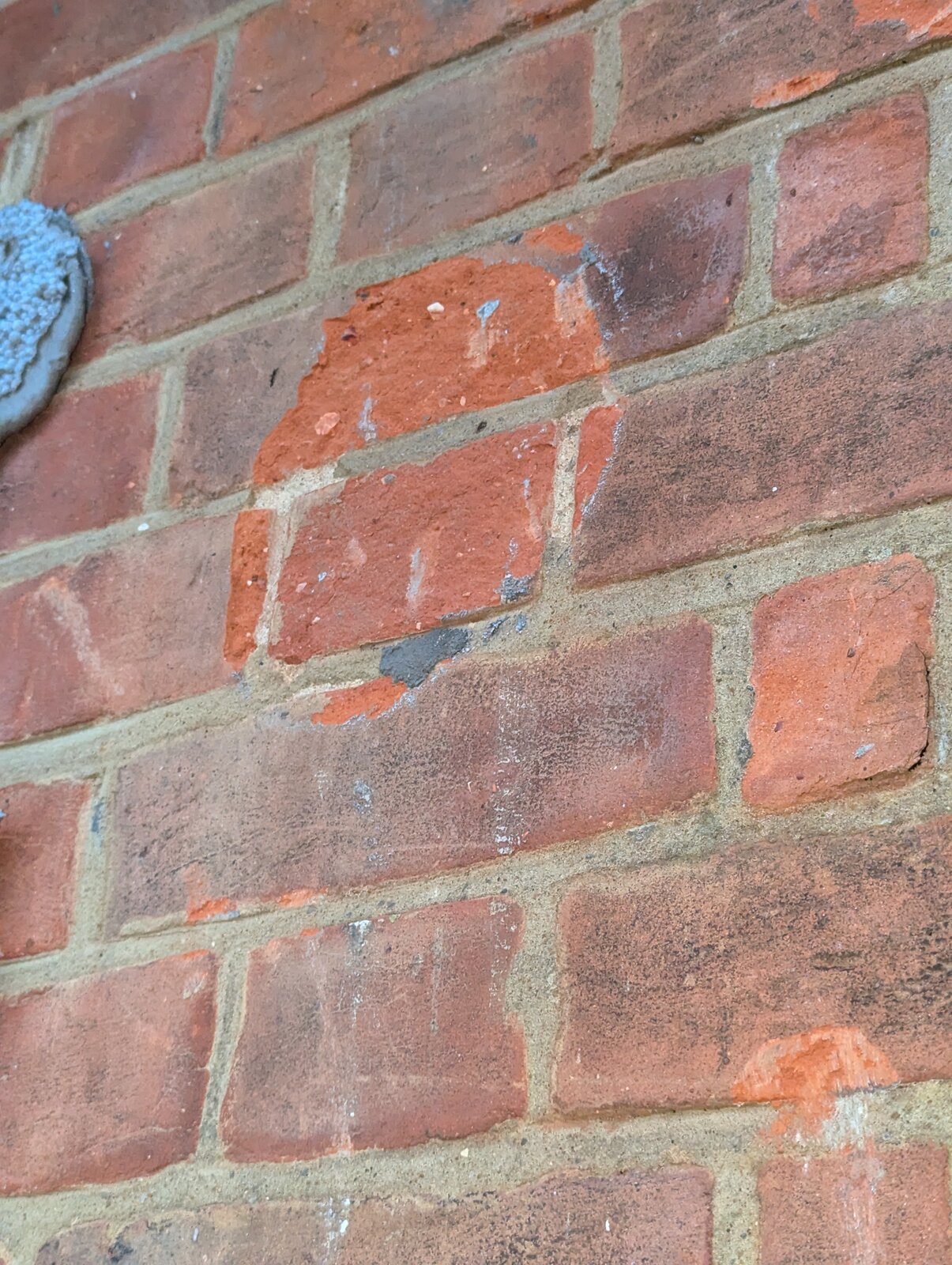 Removing adhesive blobs from external wall | DIYnot Forums