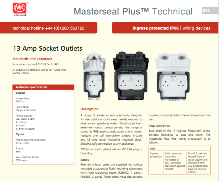 Outdoor sockets that can take 2 x 6mm SWA cores? | DIYnot Forums