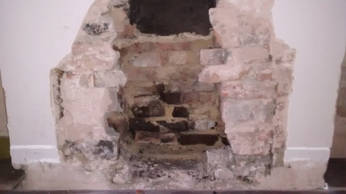 Opening fireplace and inserting lintel | DIYnot Forums