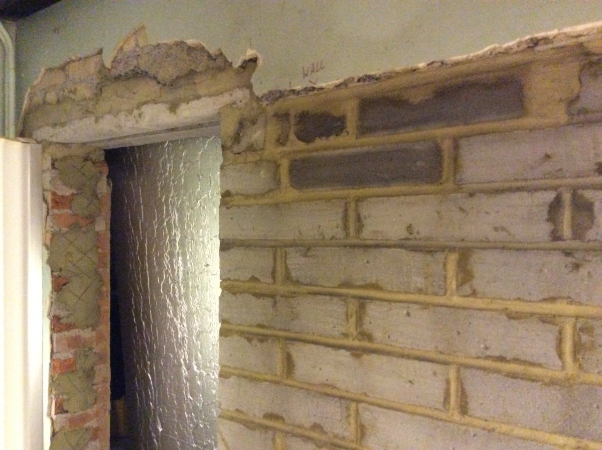 Lintels above opening | DIYnot Forums
