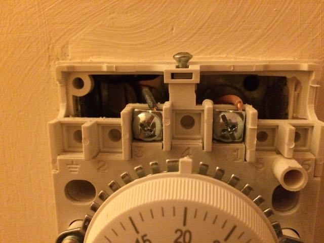 Replacing wired thermostat | DIYnot Forums