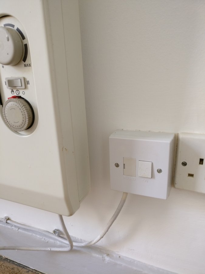 "wired in heater socket"... Safe to remove fuse? | DIYnot Forums