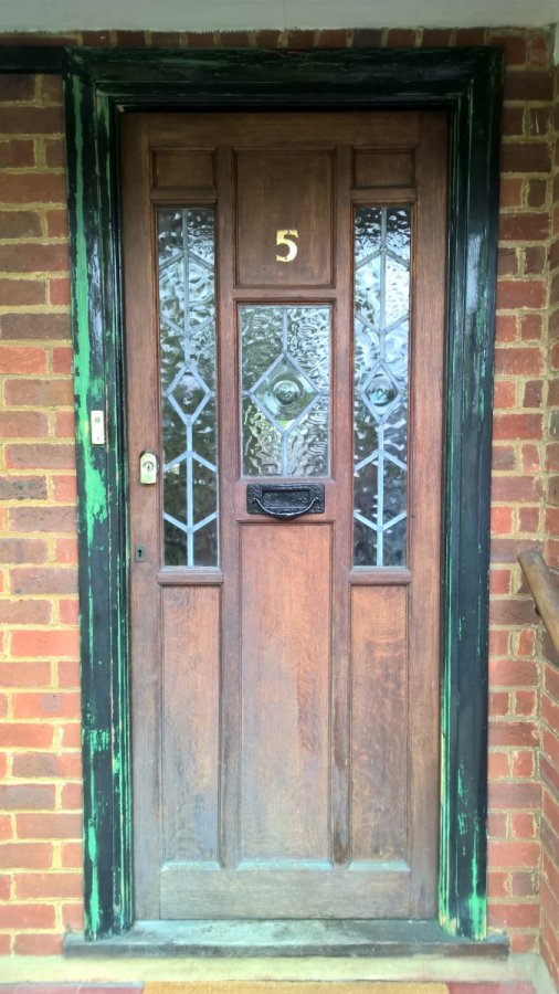 Finishing external wooden door | DIYnot Forums