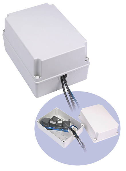 Enclosure for outdoor equipment with plug-in tranformers | DIYnot Forums