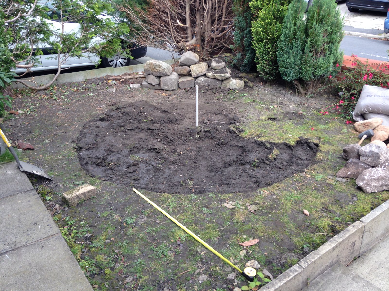 Stone circle for my parents | DIYnot Forums