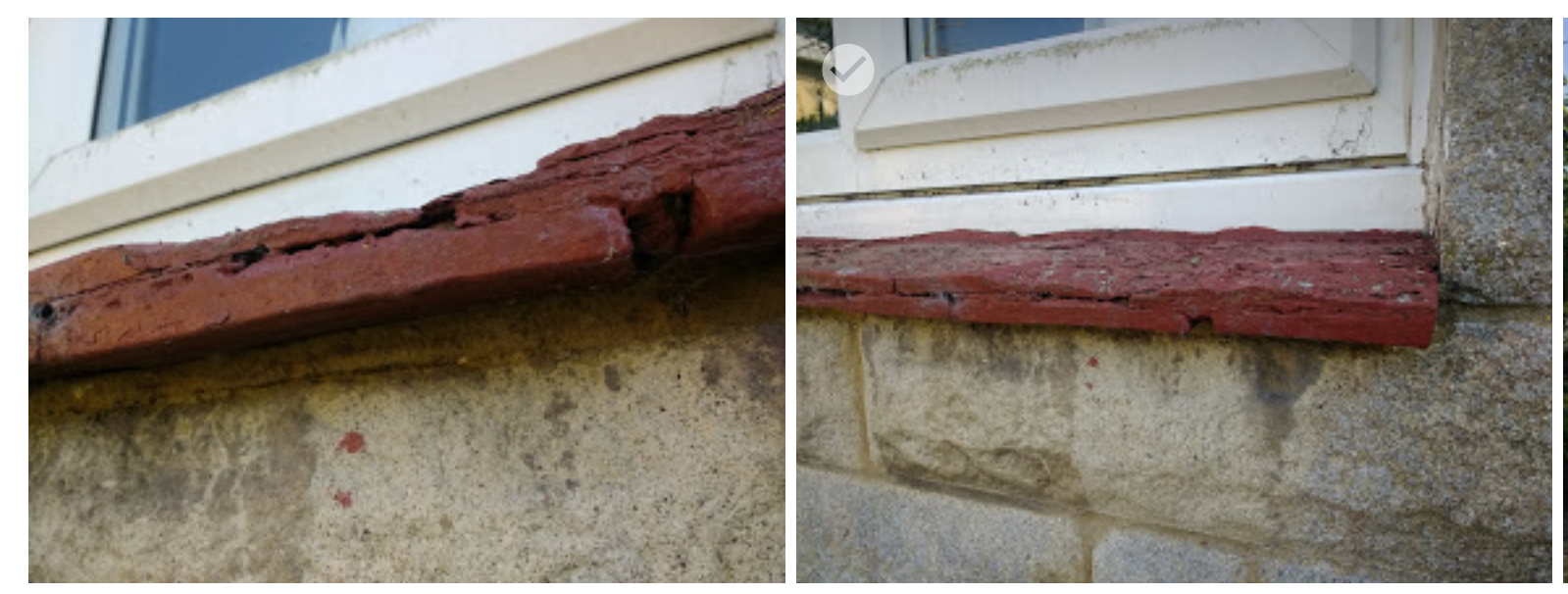 Externally tiled window cills | DIYnot Forums