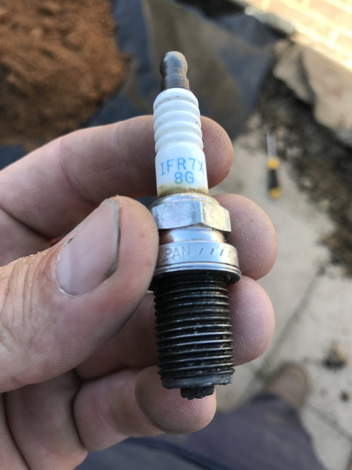 Failed spark plug or piston? | DIYnot Forums