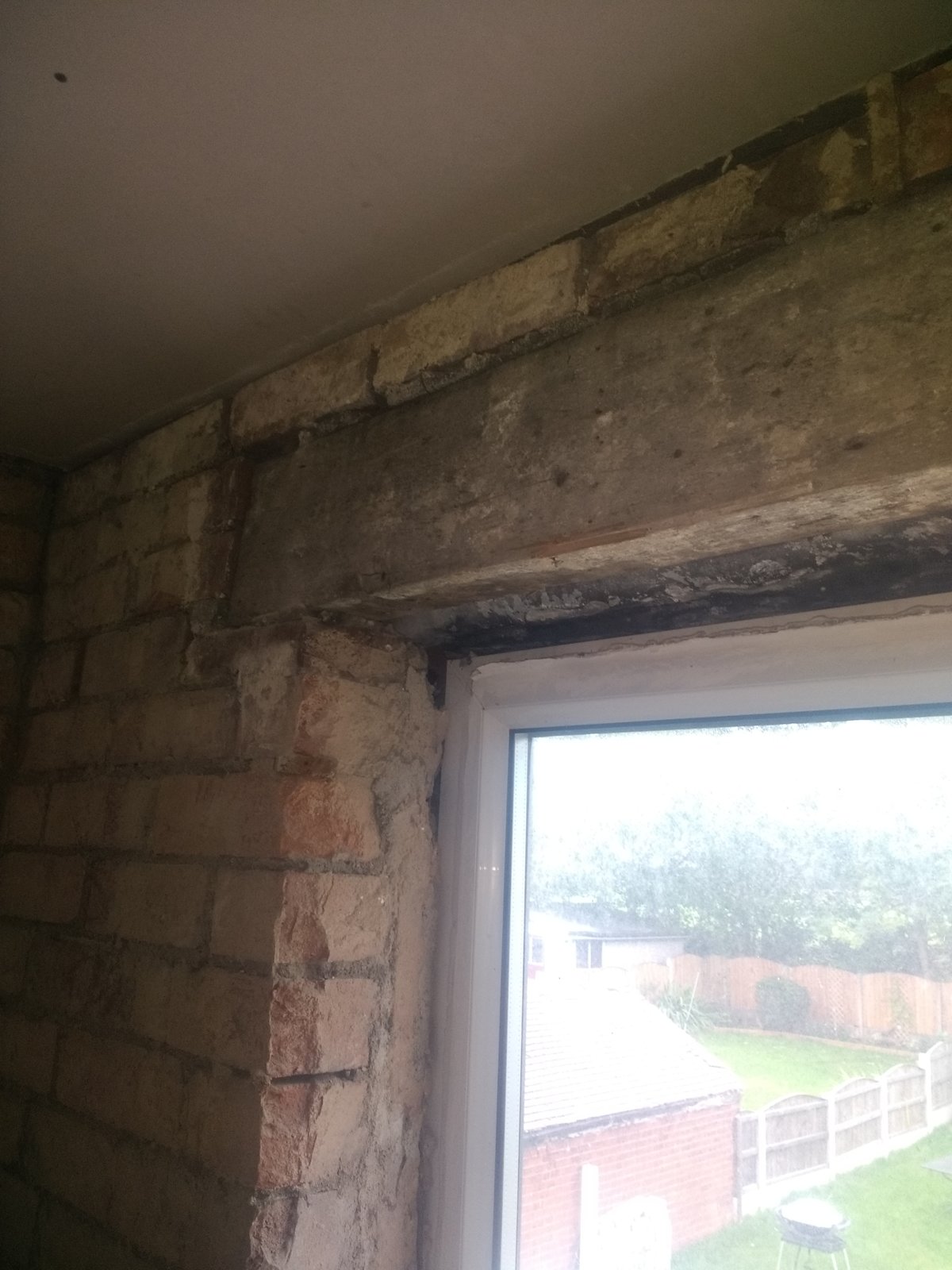 Bricking up part of window. | DIYnot Forums