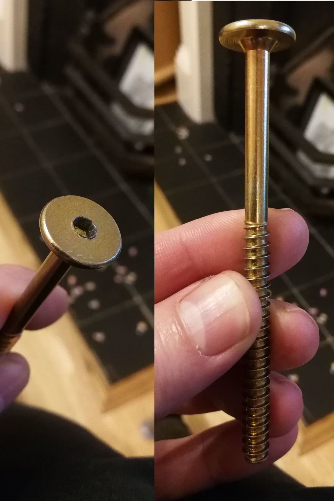 Can somebody ID this screw/bolt fixing for me please | DIYnot Forums