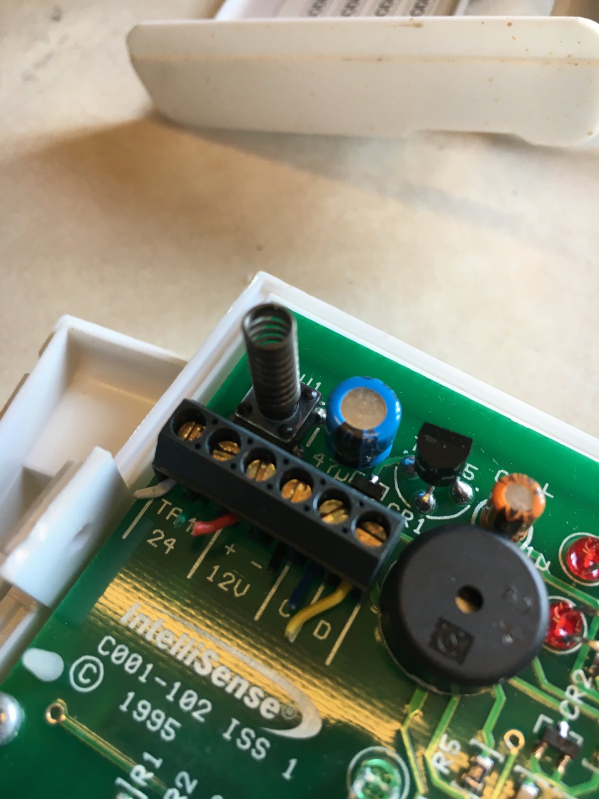 C&K Securit 700L, Keypad removal question | DIYnot Forums