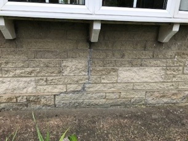 Cracking under bay window | DIYnot Forums