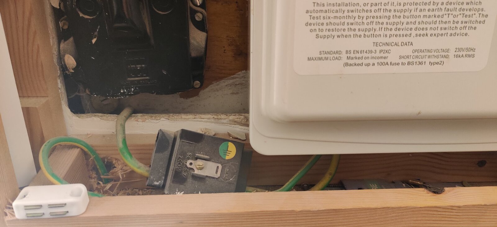 Moving Gas Earth-Bonding Cable | DIYnot Forums