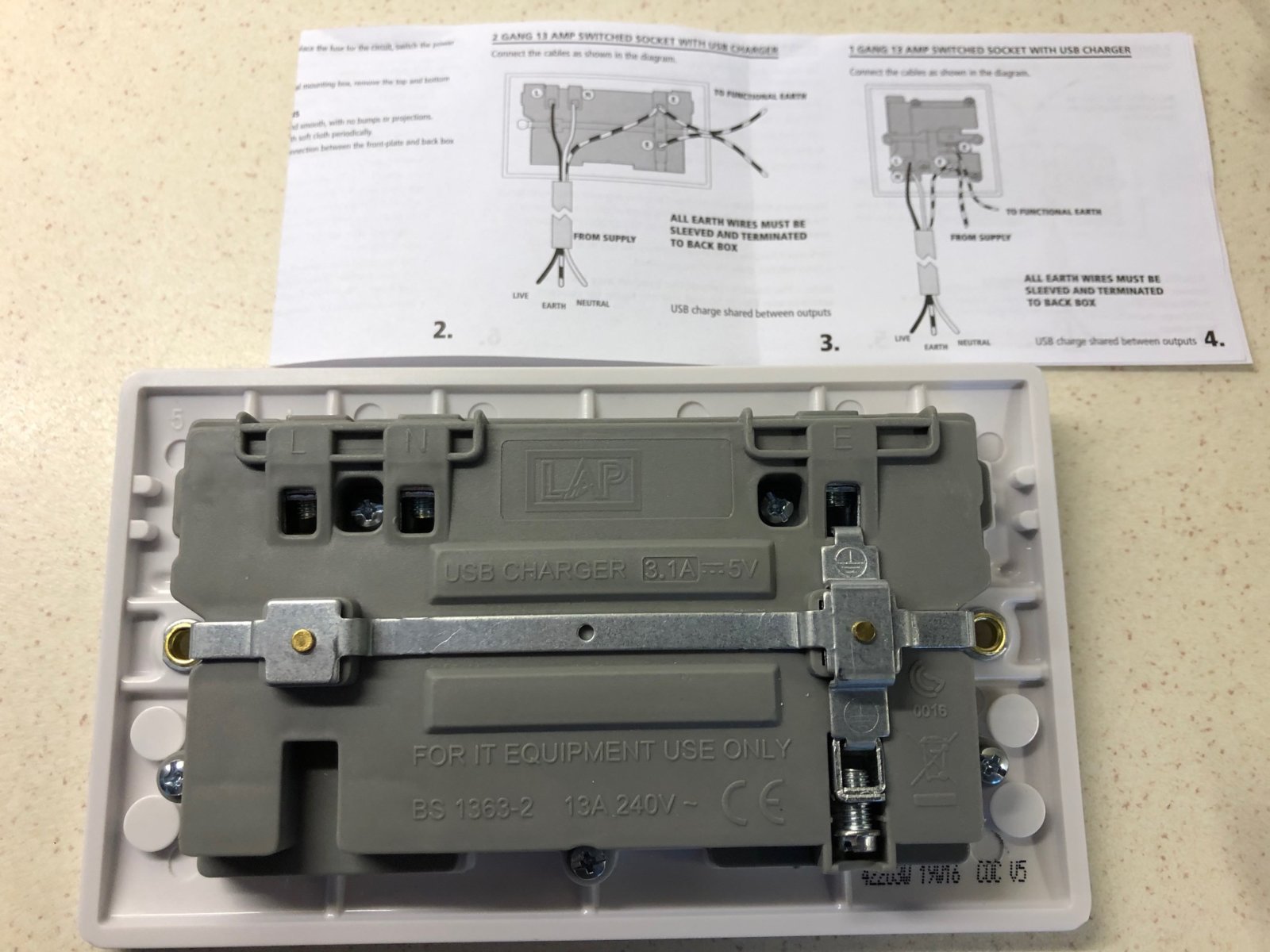 Swapping plug socket | DIYnot Forums