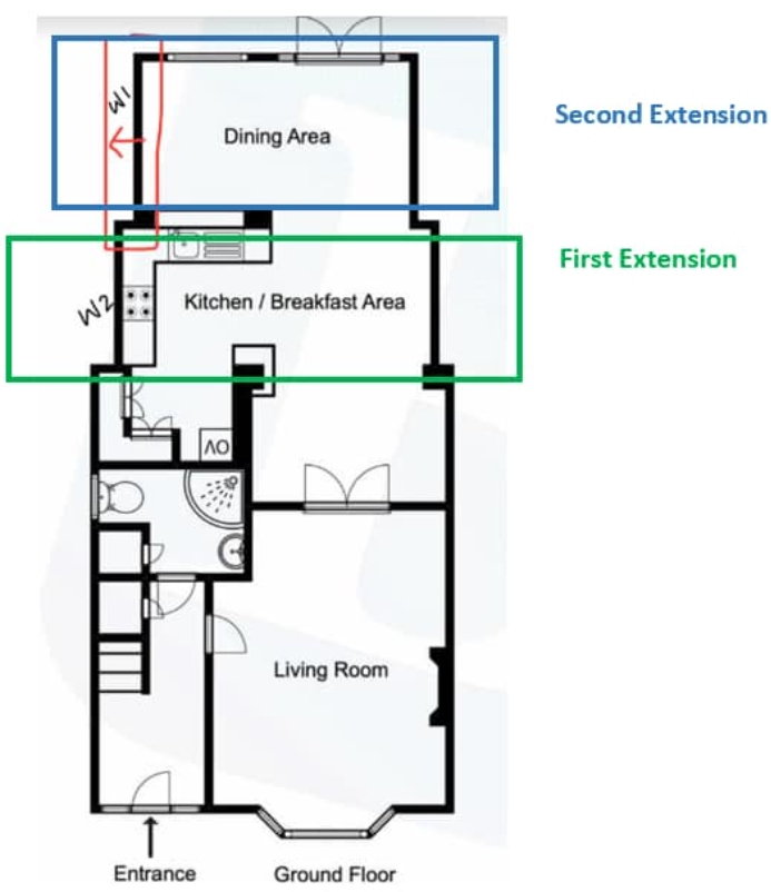 Help/Advise needed - Need to modify existing extension | DIYnot Forums