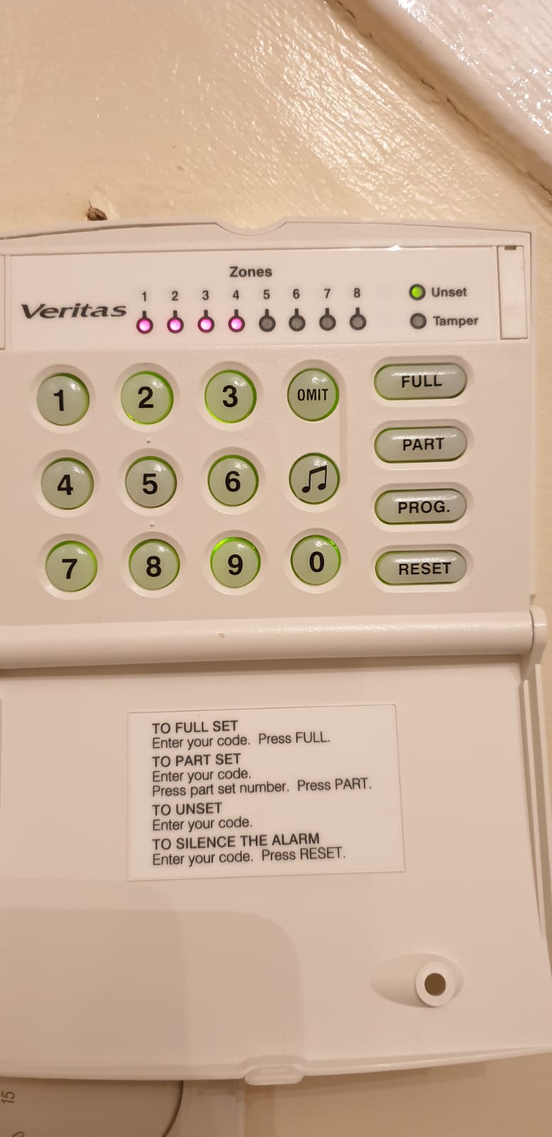 Veritas 8 Walk-test problem and PIR Issue | DIYnot Forums