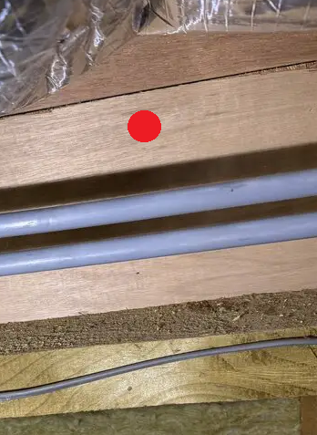 Running cable behind stud wall | DIYnot Forums