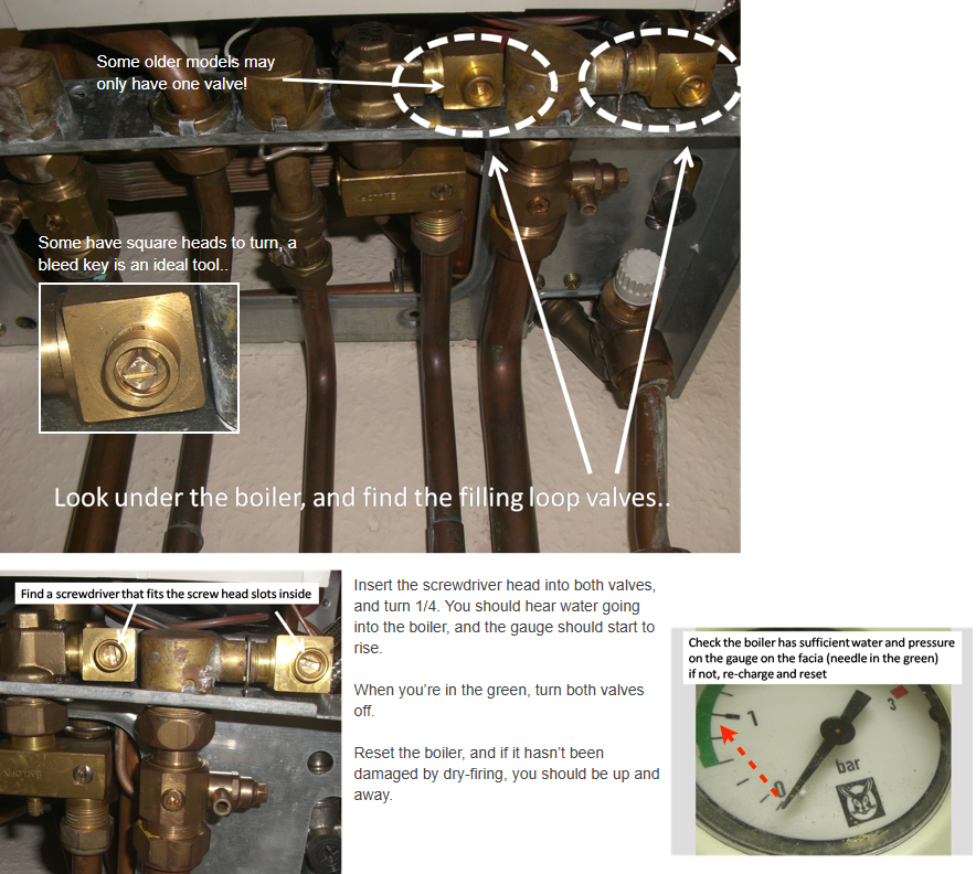 Old Vailant no Filling Loop | DIYnot Forums