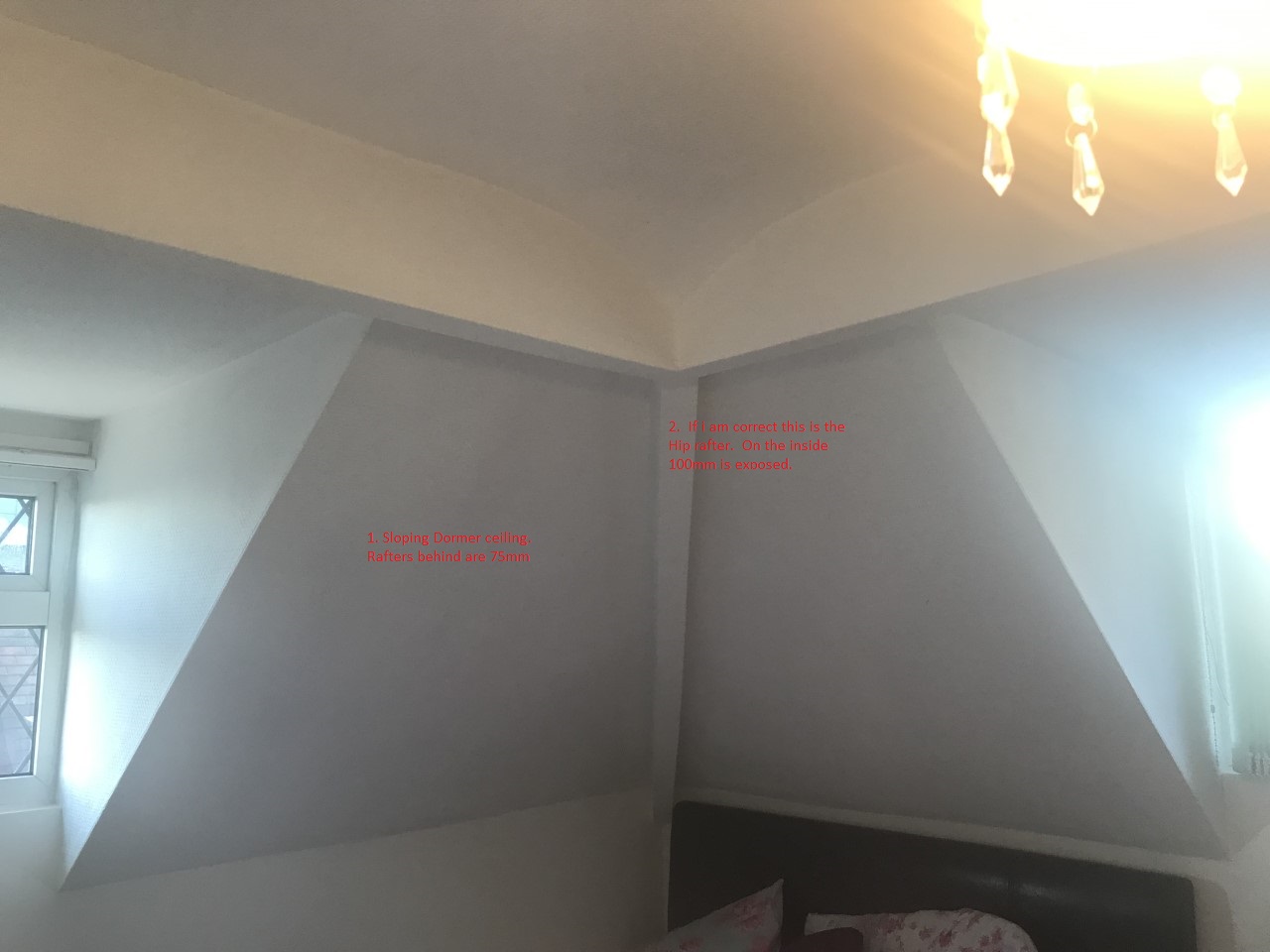 Insulation between roof rafters - Dormer Bungalow. | DIYnot Forums