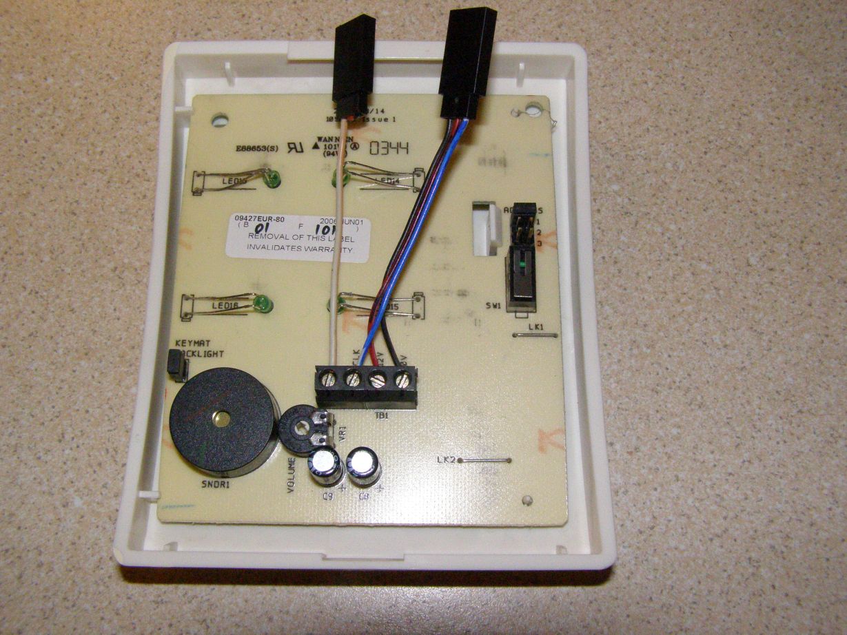 Scantronic 9448 and 9427 keypad | DIYnot Forums