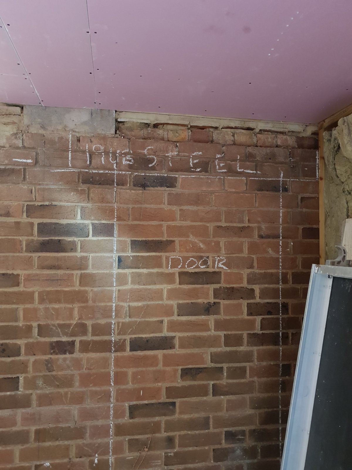 Rsj over doorway under existing rsj | DIYnot Forums