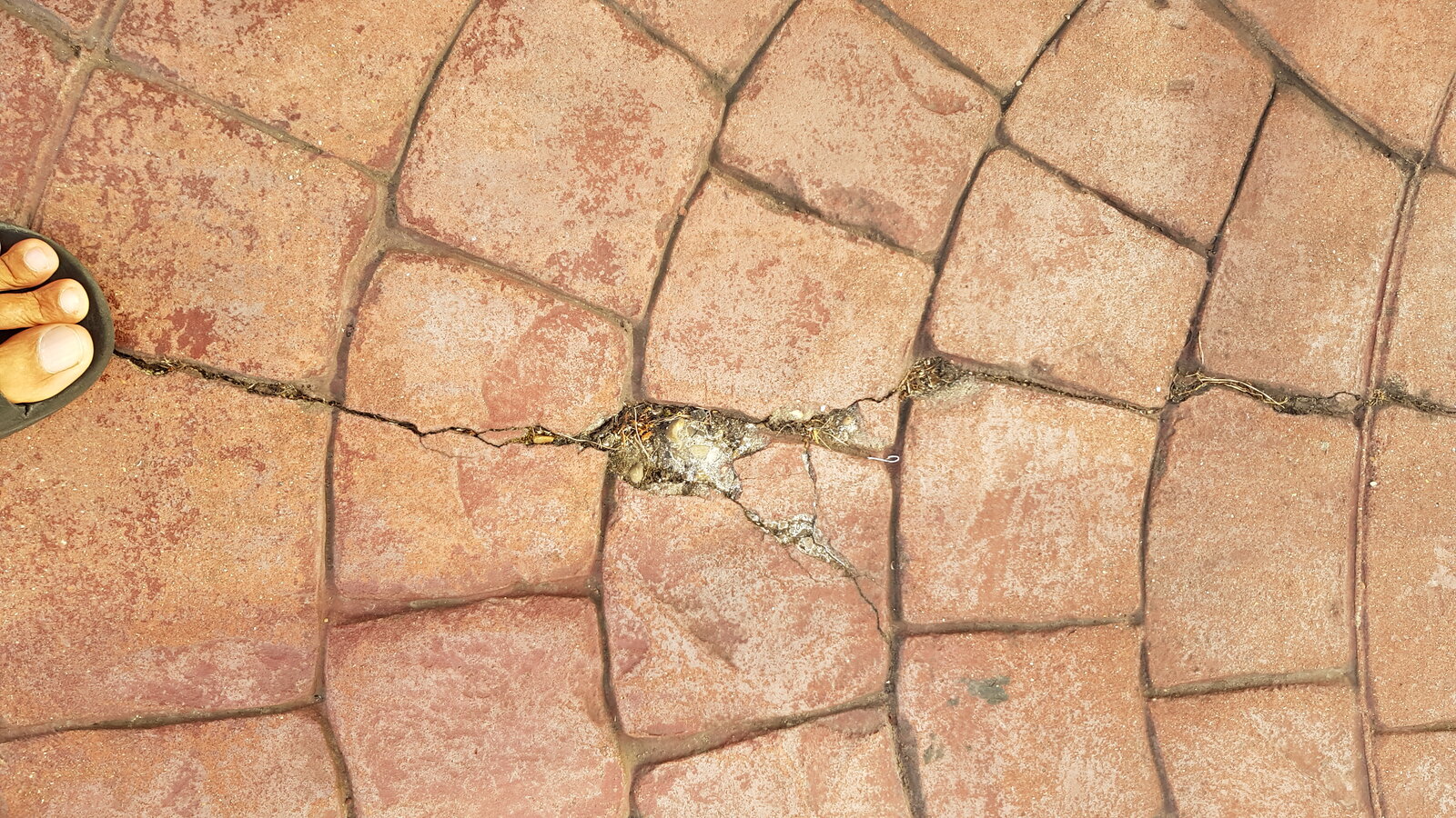 Cracks on the driveway | DIYnot Forums