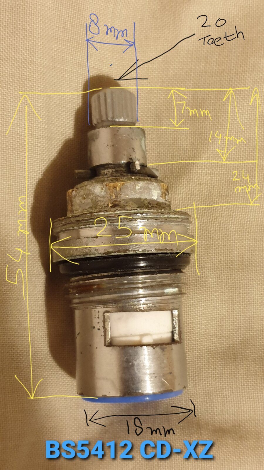 Tap Gland Replacement | DIYnot Forums