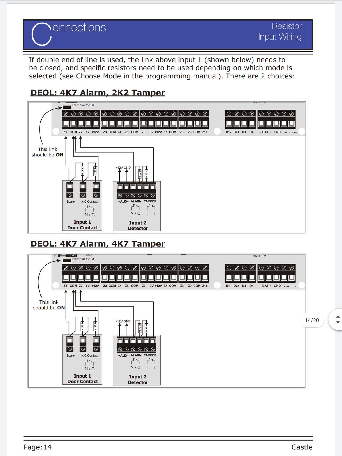 Install Pyronix Euro mini | DIYnot Forums