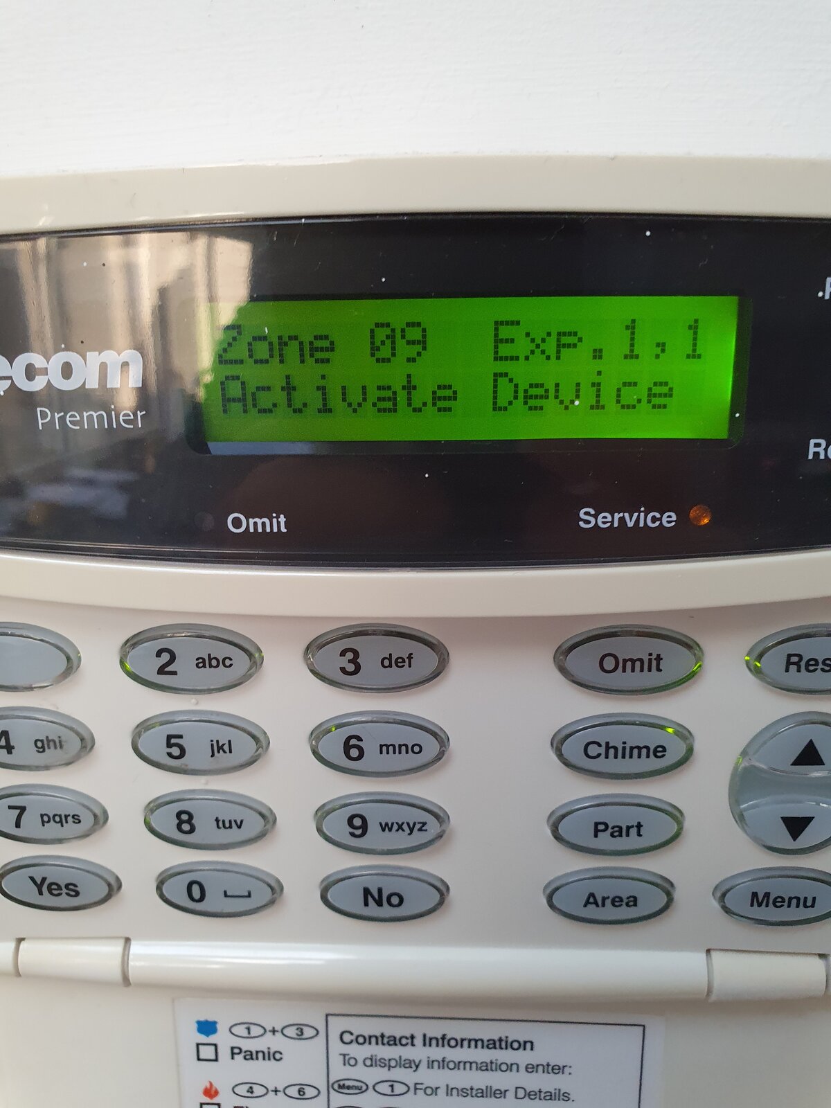 Texecom Elite 24 Panel Basic Wiring Programming Part, 54% OFF