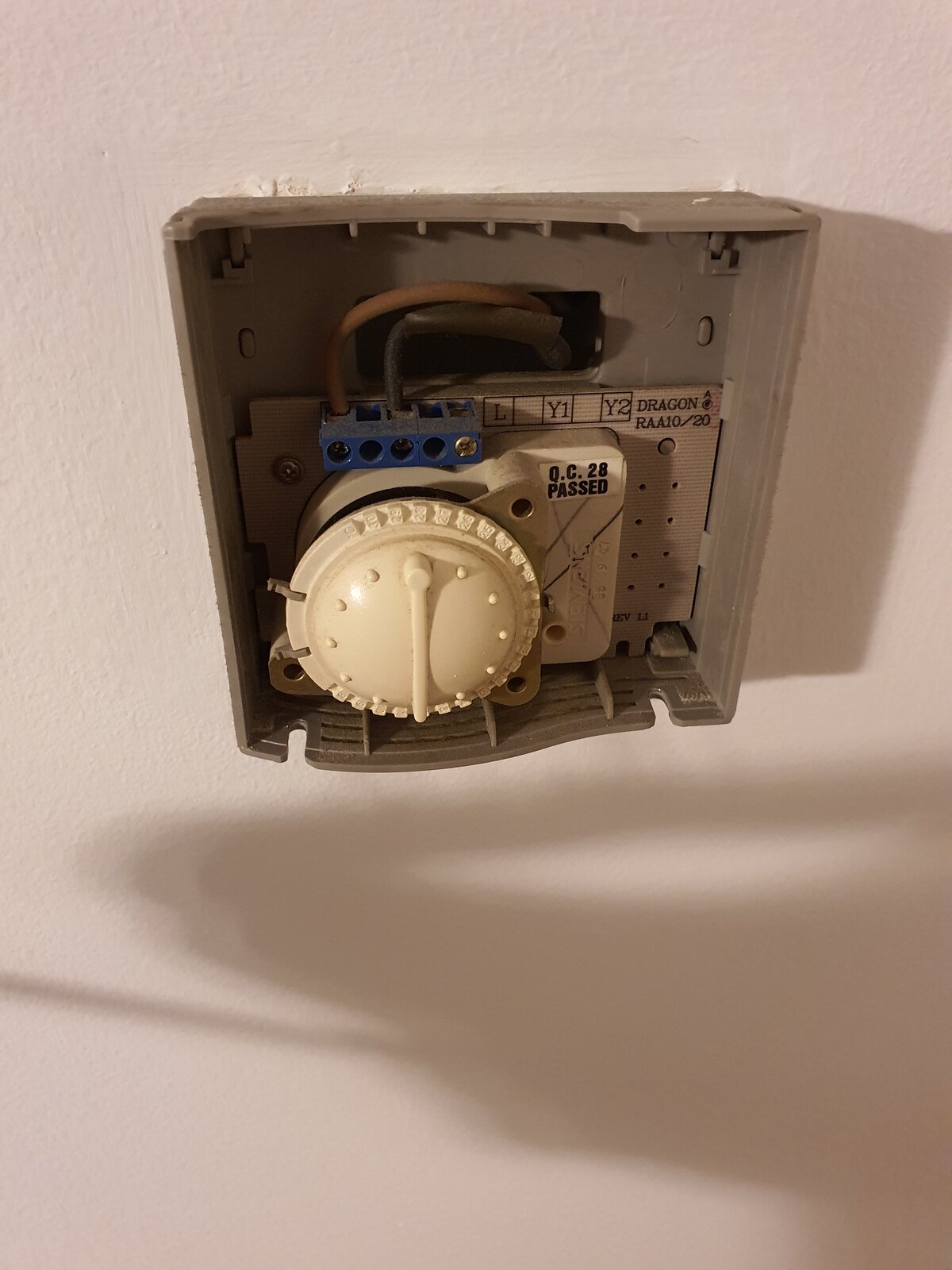 Wiring new boiler thermostat | DIYnot Forums