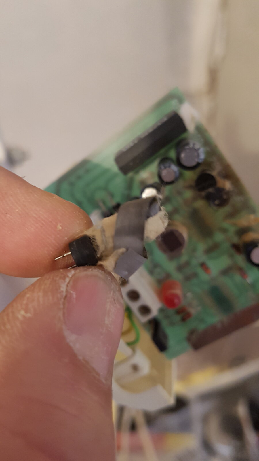 EUROSEC CP8L remove damaged sensor from zone | DIYnot Forums