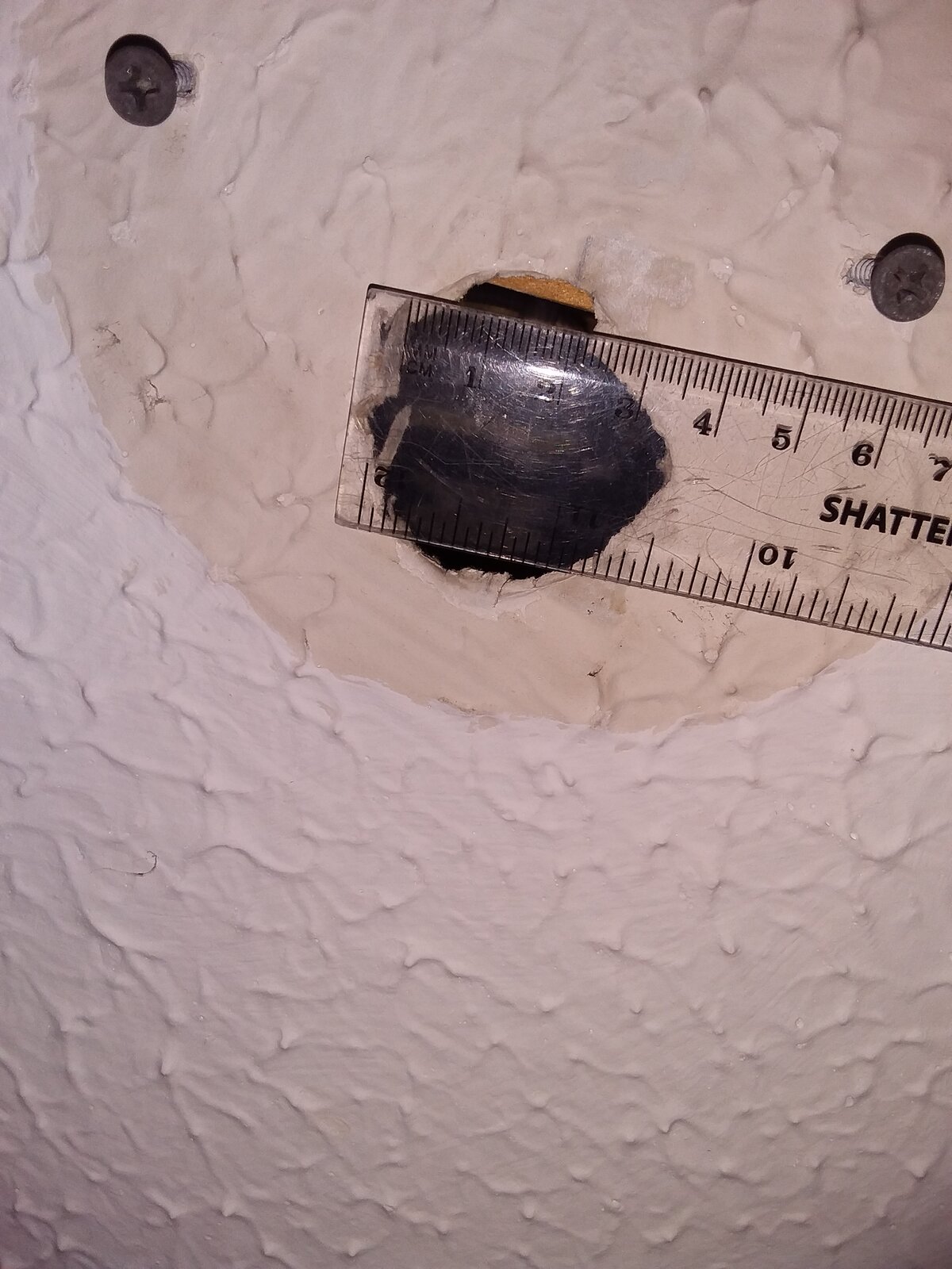 How Do I Repair A Small Hole In My Ceiling | Shelly Lighting