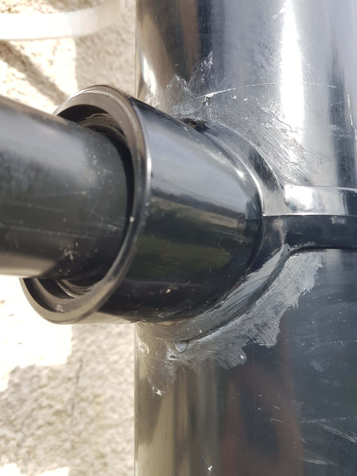 Strap boss leaking very slightly, can it be fixed? | DIYnot Forums