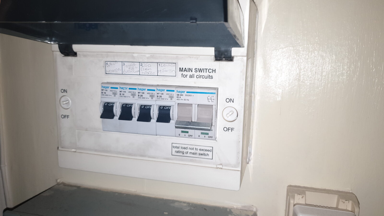 Install RCD into this Unit? | DIYnot Forums