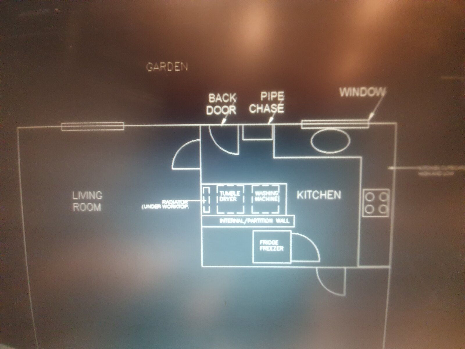 Best way of identifying source/cause of cold problem on kitchen | DIYnot Forums