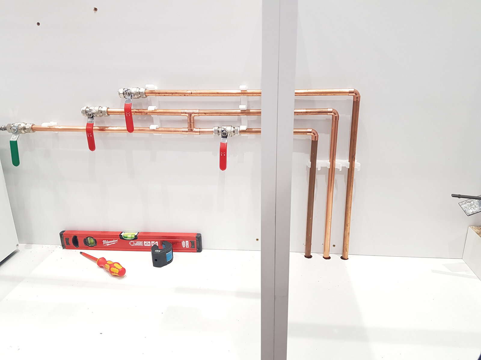 first fix plumbing for kitchen | DIYnot Forums