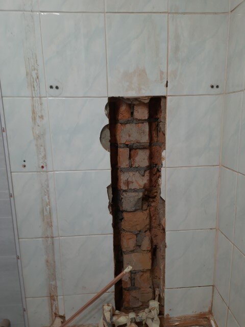 material to cover pipes in bathroom | DIYnot Forums