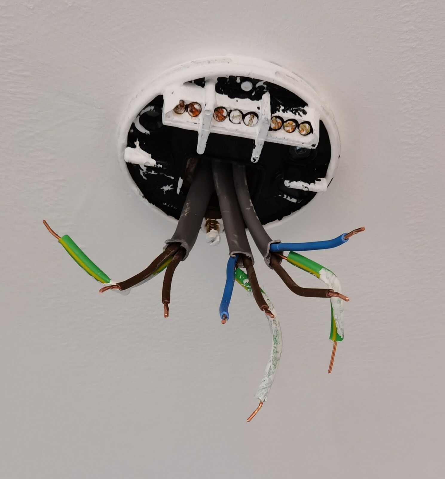 Fitting a new ceiling light | DIYnot Forums