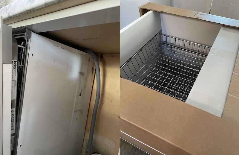 Installing single cupboard into a fitted kitchen | DIYnot Forums