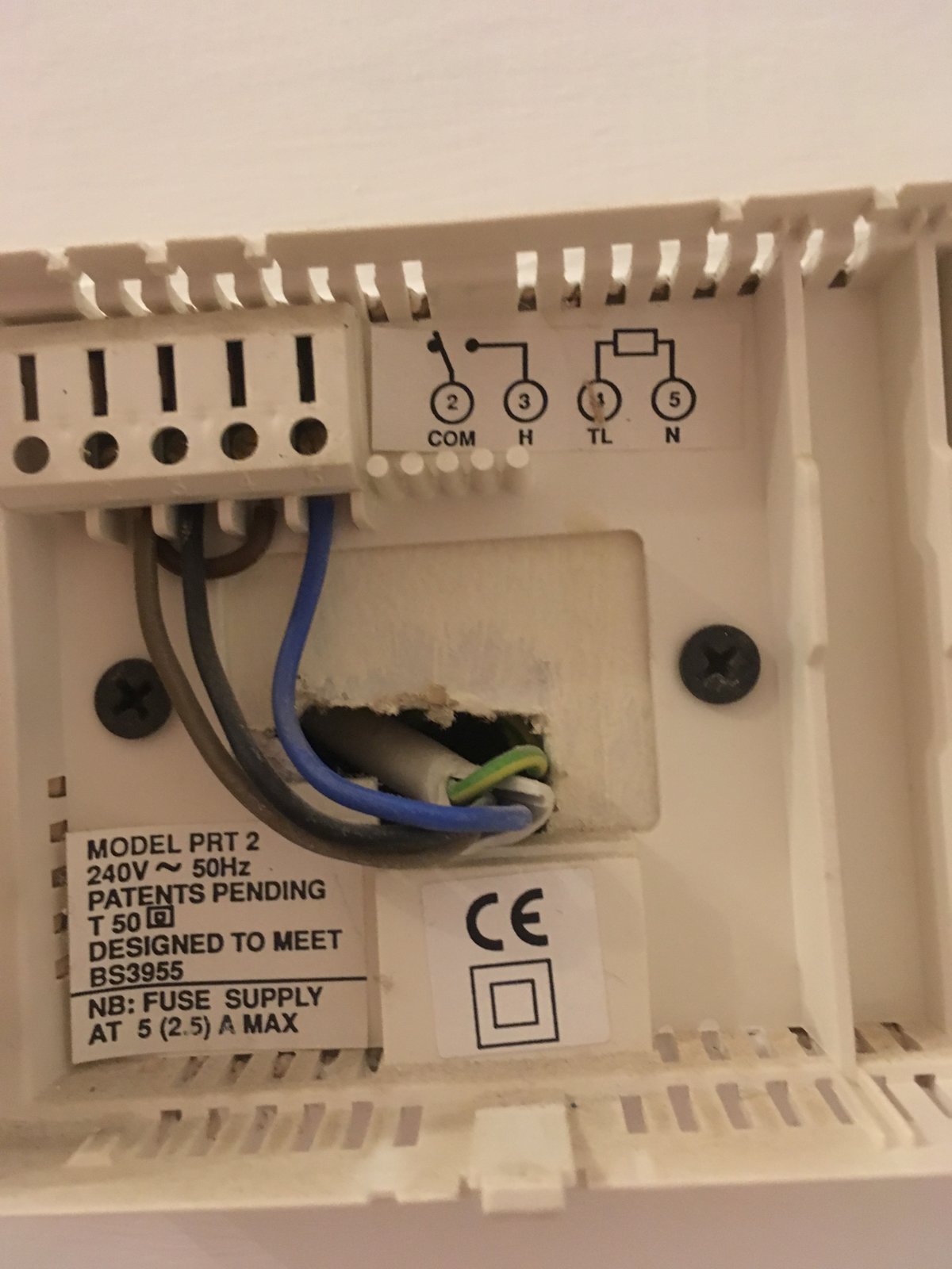 Potterton Room Thermostat Wiring Diagram - Wiring Diagram