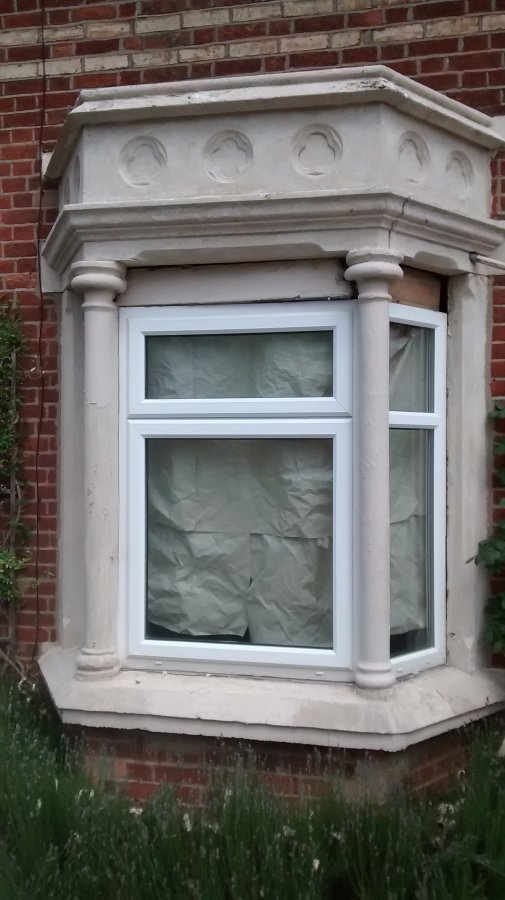Bay Window - What to use to protect stone from weather | DIYnot Forums