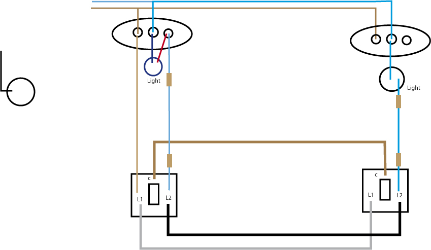 Two way switching | DIYnot Forums