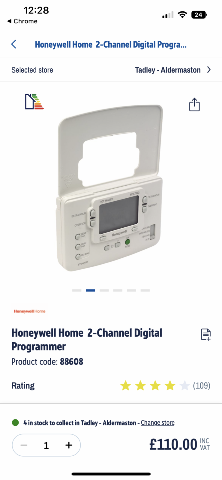 Honeywell to Hive | DIYnot Forums