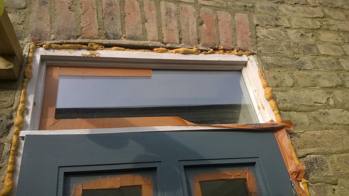 New back door frame needs finishing | DIYnot Forums