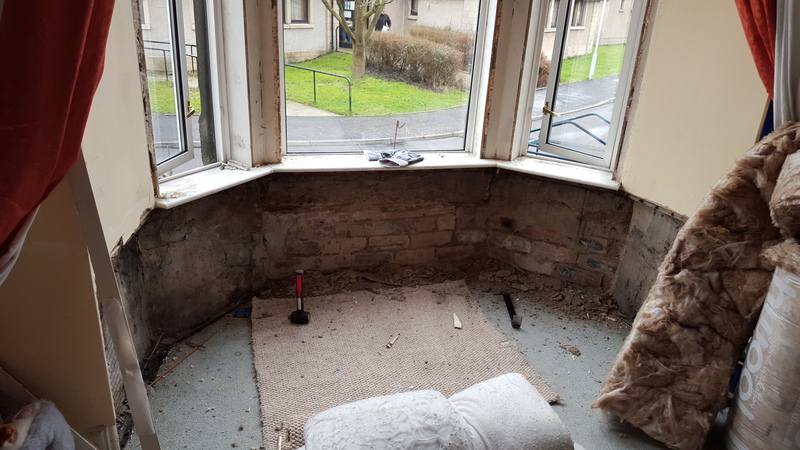 bay window wall disaster | DIYnot Forums