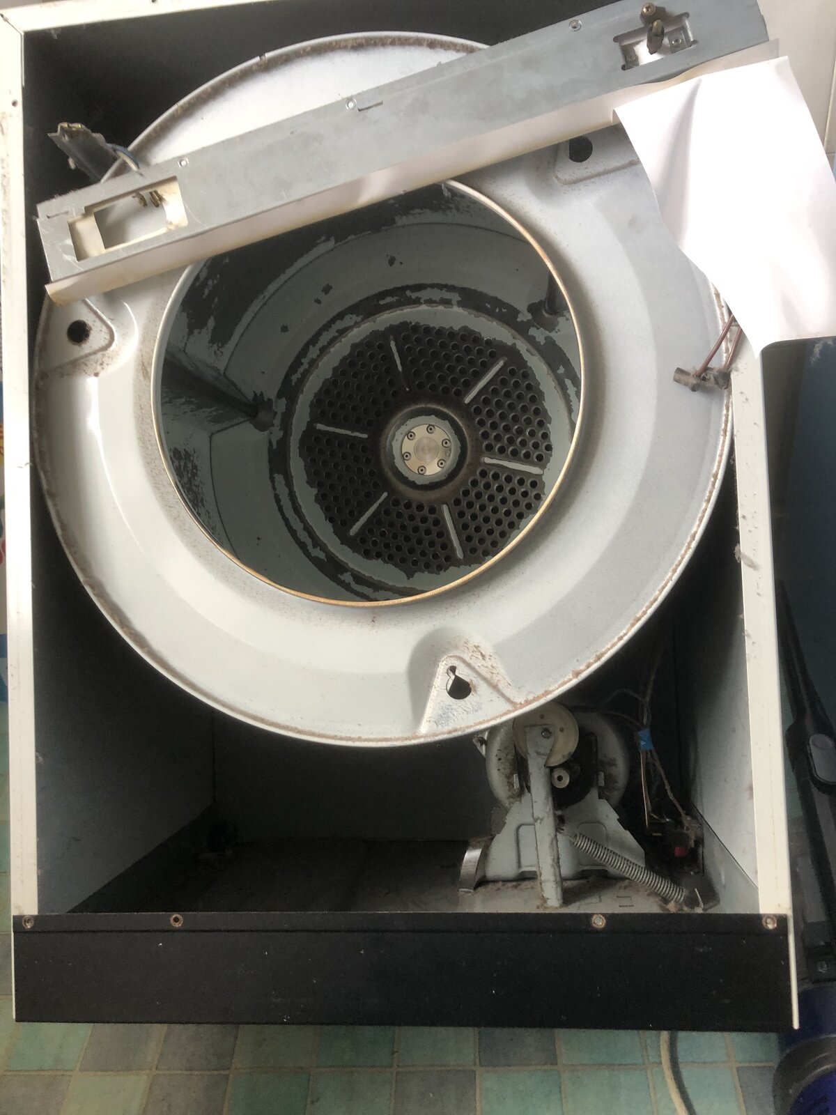 Creda compact tumble dryer not rotating | DIYnot Forums