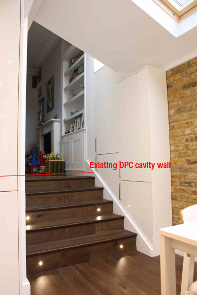 Floor level 1m below existing dpc | DIYnot Forums