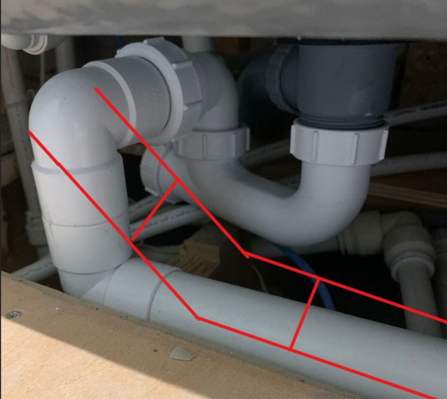 Bath pipe work | DIYnot Forums