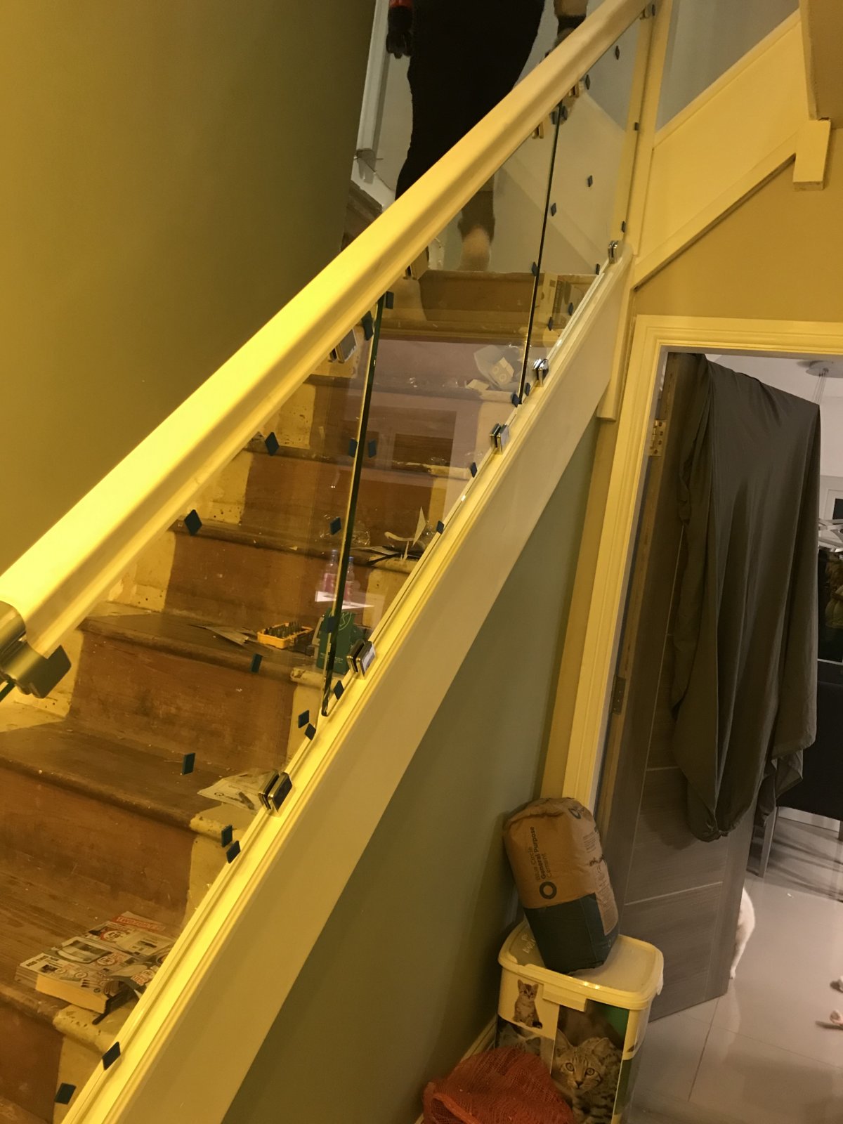 DIY glass balustrade | DIYnot Forums